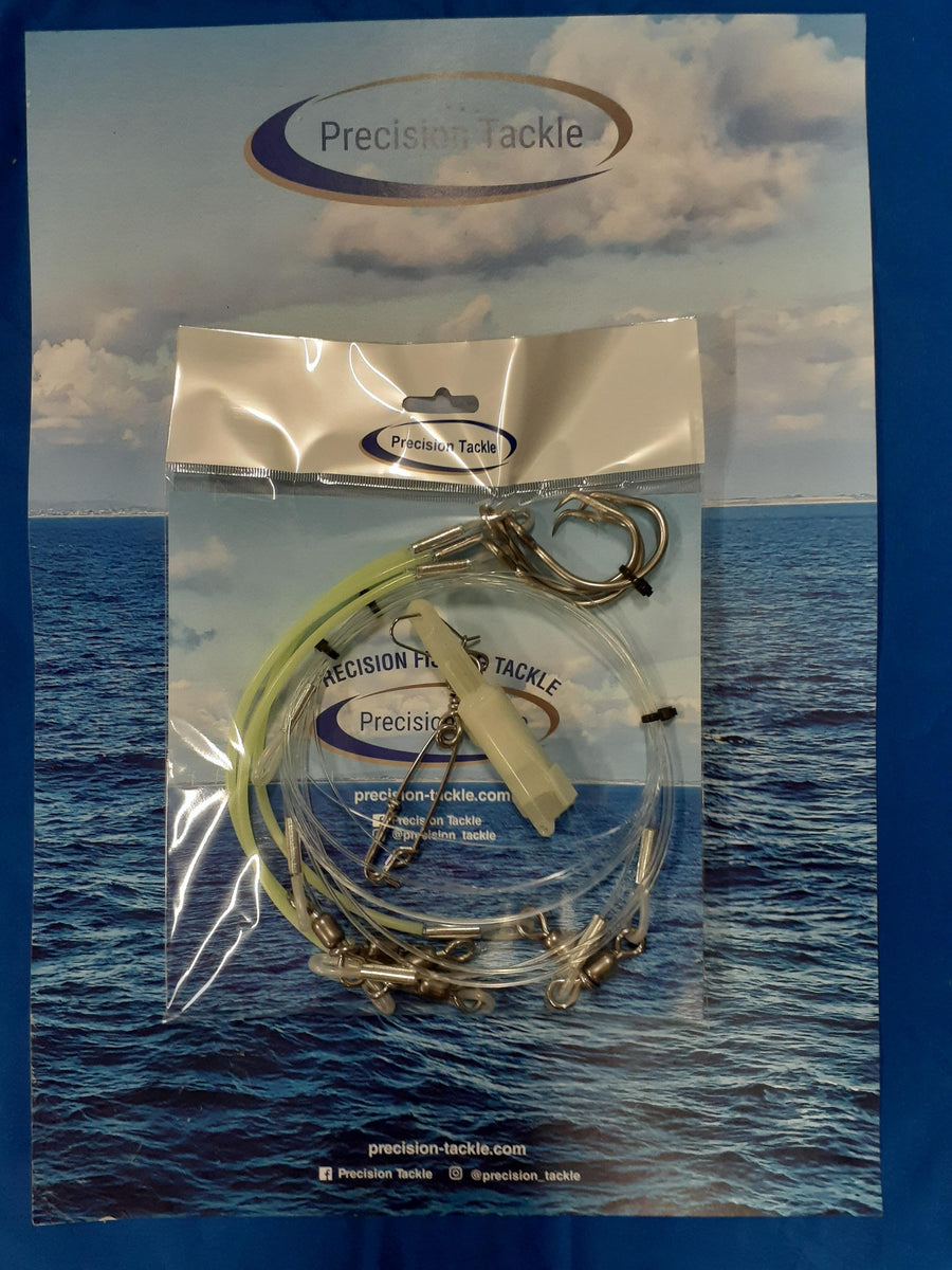 3 hook deep drop rig standard series disco light – precisiontackle